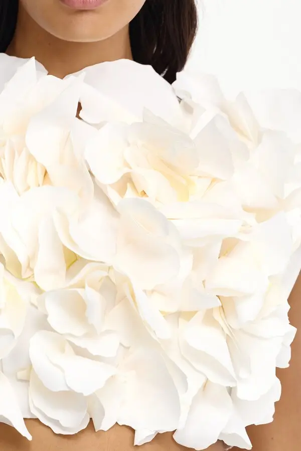 Acler Jackhill Top - Ivory