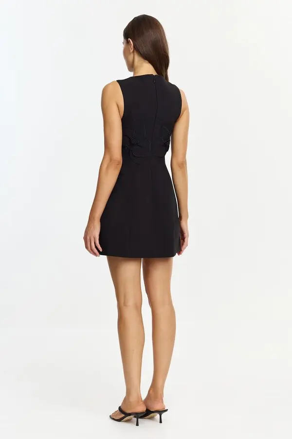 Acler Raffin Mini Dress - Black