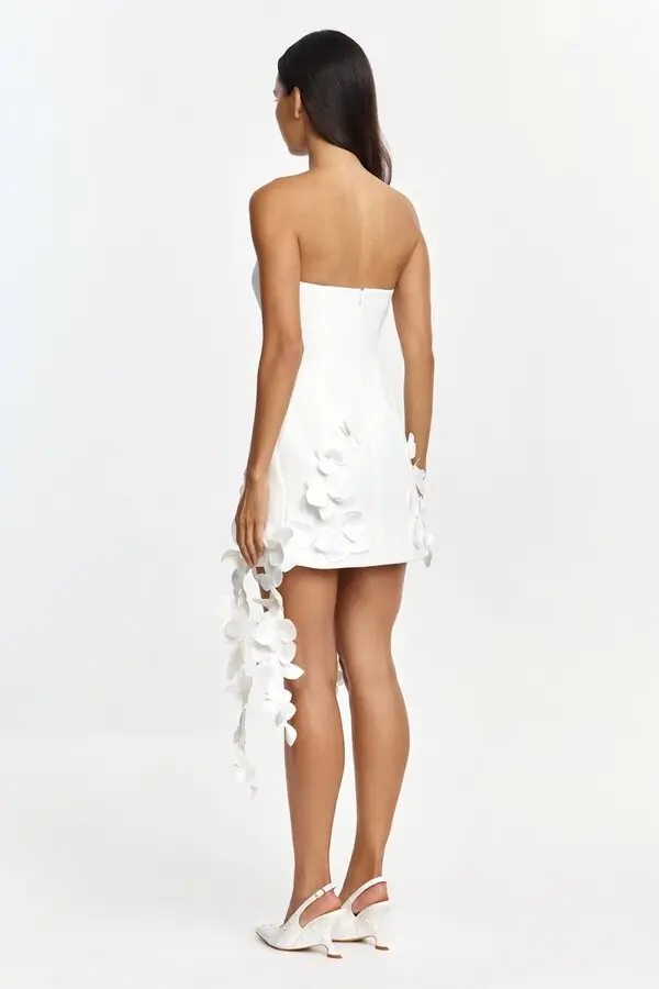 Acler Sculptural Mini Dress With Detachable Straps