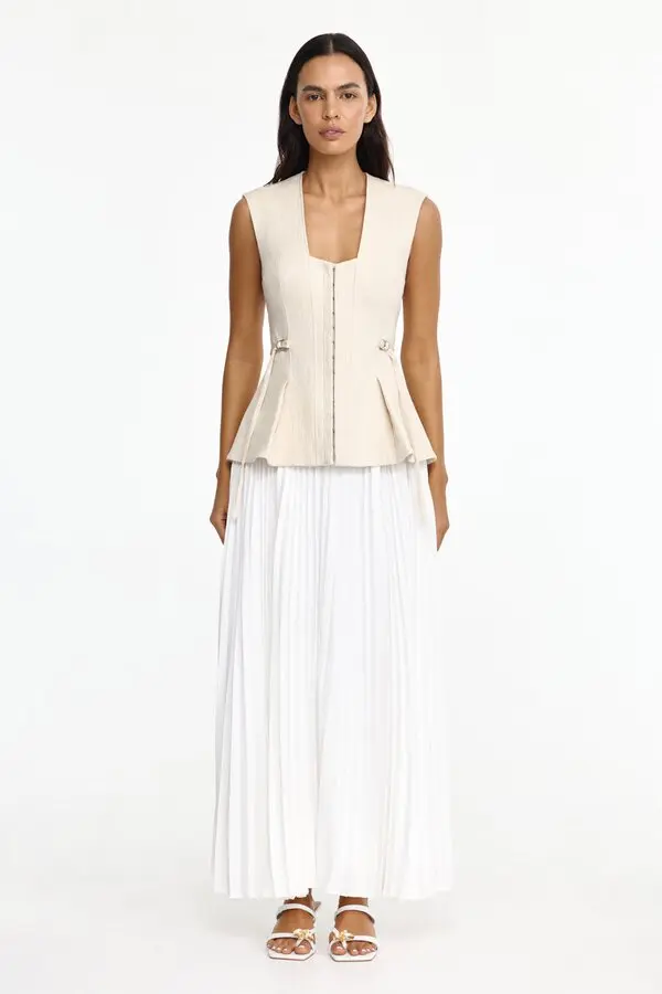 Acler Delny Dress - Pebble