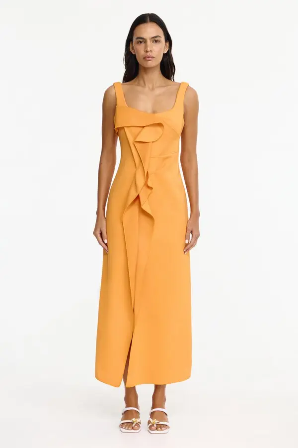 Acler The Realbart Maxi Dress - Clementine