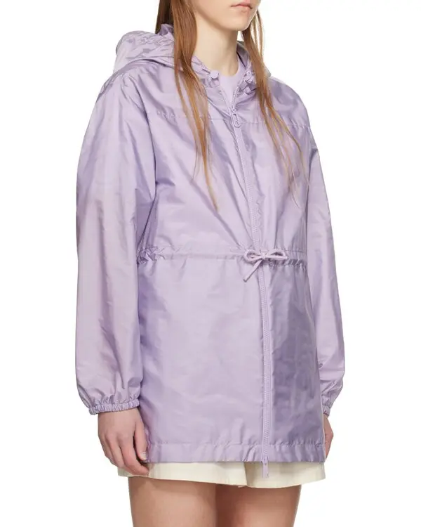 Moncler Drawstring Hooded Jacket - Lilac