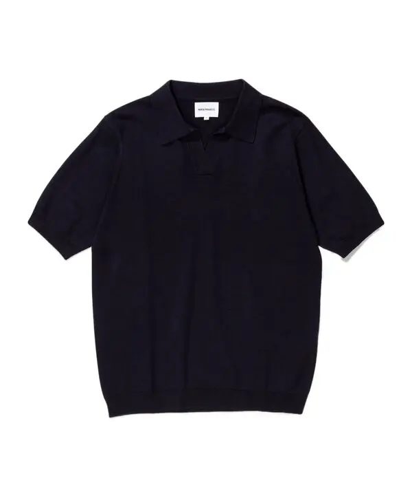 Norse Projects Classic Polo Shirt - Black