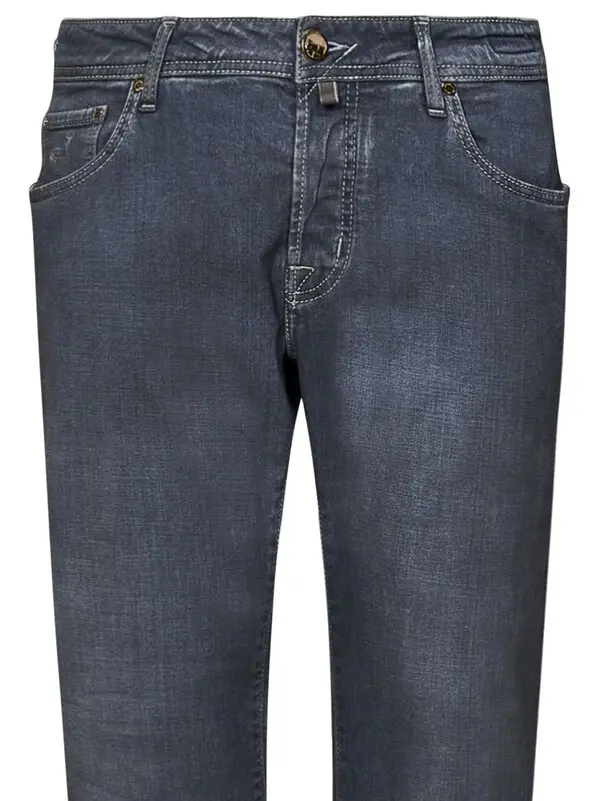 Jacob Cohen Nick Mid-rise Slim-fit Jeans