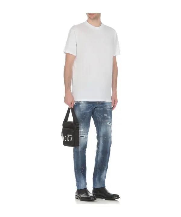Dsquared2 Cool Guy Distressed Skinny-cut Jeans - Blue