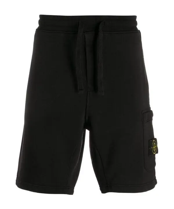 Stone Island Fleece Drawstring Shorts