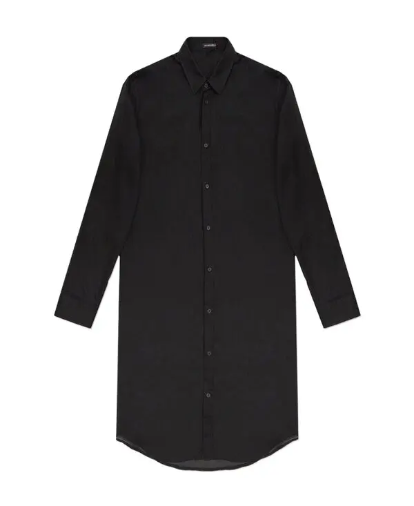 ANN DEMEULEMEESTER Maurice Long Shirt - Black