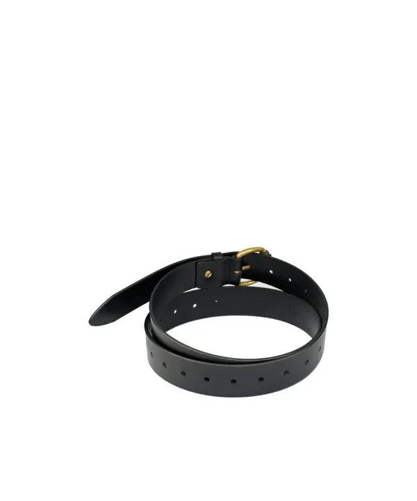 VIVIENNE WESTWOOD Wide Alex Charm Leather Belt