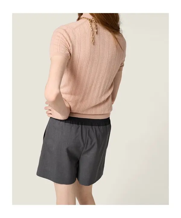 Miu Miu Cashmere Polo Sweater