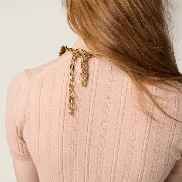Miu Miu Cashmere Polo Sweater