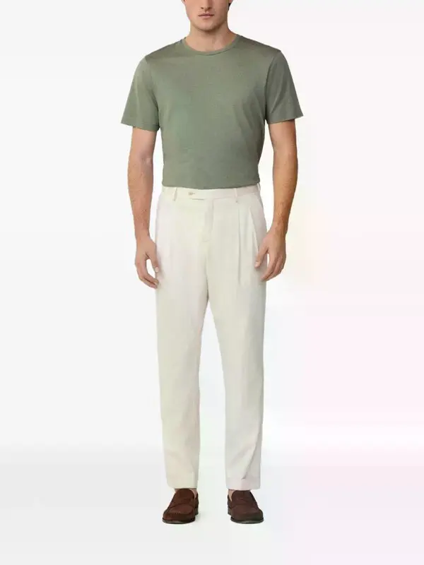 HACKETT LONDON Eton Double-pleat Trousers