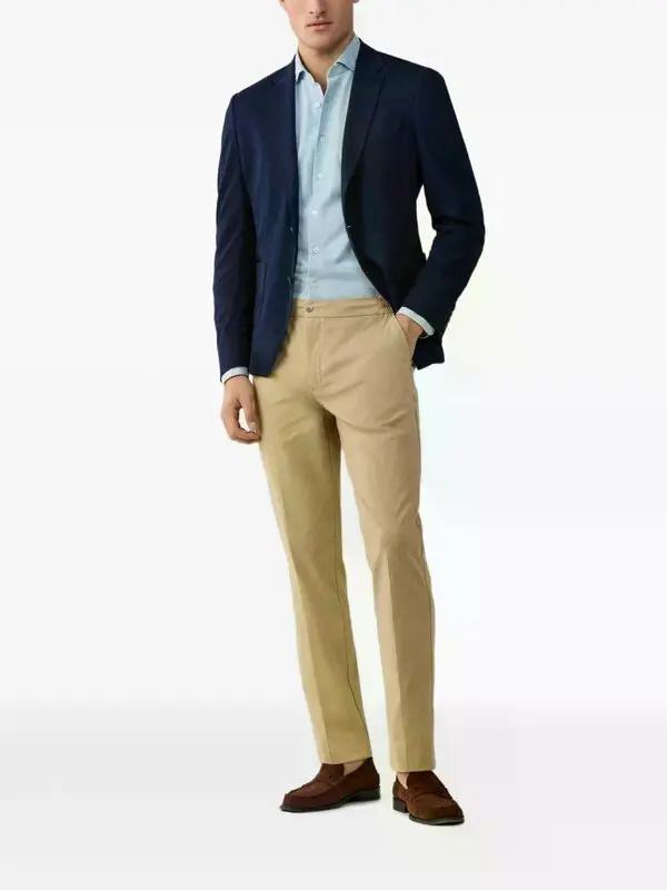 HACKETT LONDON Elasticated-waistband Chinos