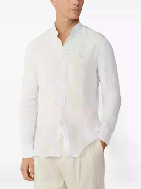HACKETT LONDON Porter Band-collar Shirt