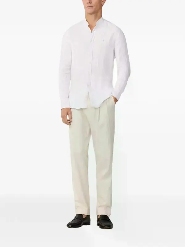 HACKETT LONDON Porter Band-collar Shirt