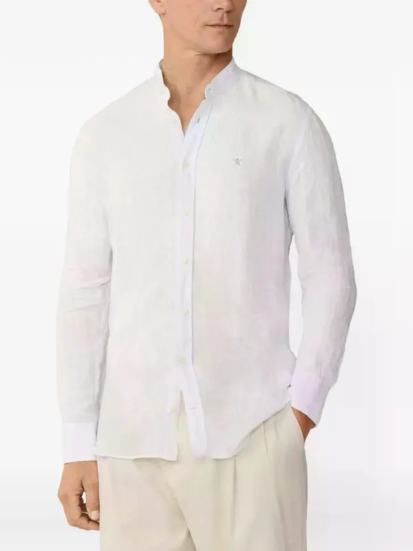 HACKETT LONDON Porter Band-collar Shirt