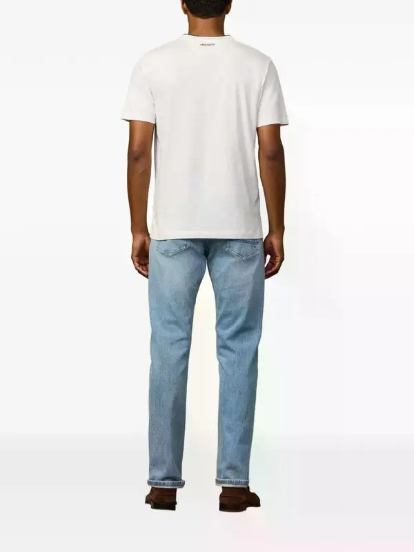 HACKETT LONDON Logo-embroidered T-shirt
