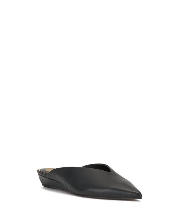 Vince Camuto Vinia Mule - Black Leather