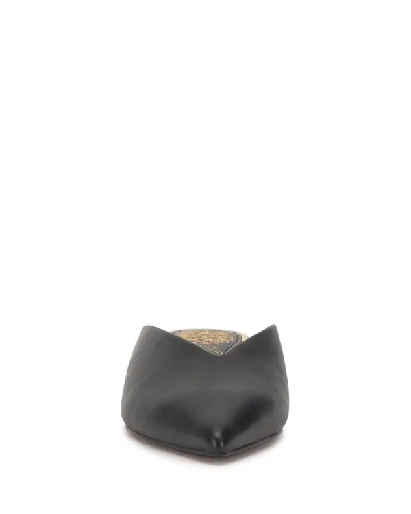 Vince Camuto Vinia Mule - Black Leather