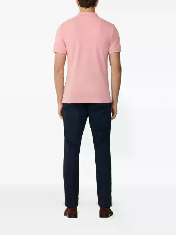 HACKETT LONDON Logo-embroidered Slim-fit Polo Shirt