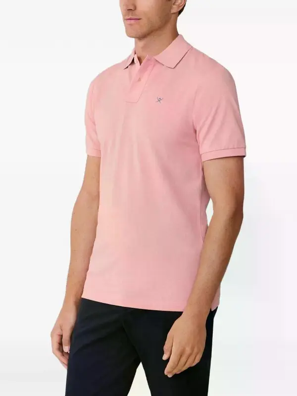 HACKETT LONDON Logo-embroidered Slim-fit Polo Shirt