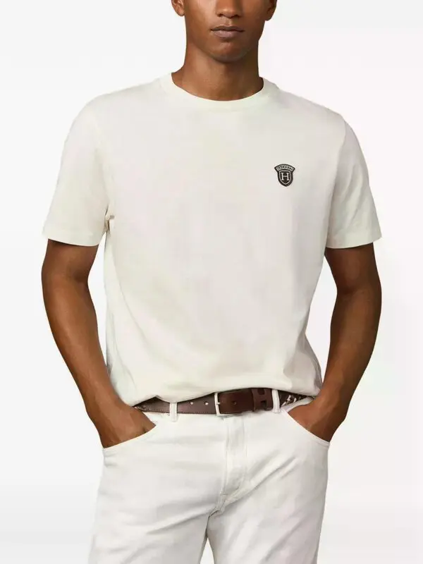 HACKETT LONDON Crew-neck Badge T-shirt
