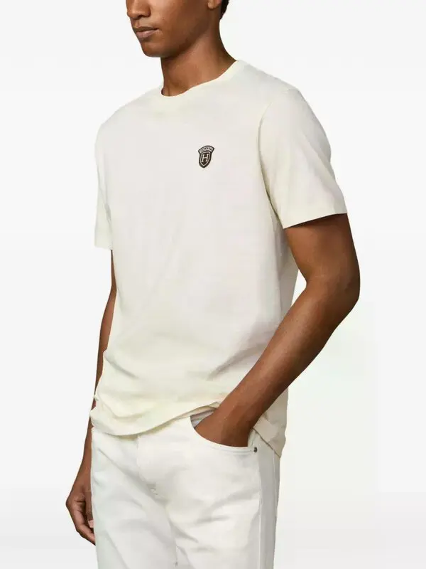 HACKETT LONDON Crew-neck Badge T-shirt