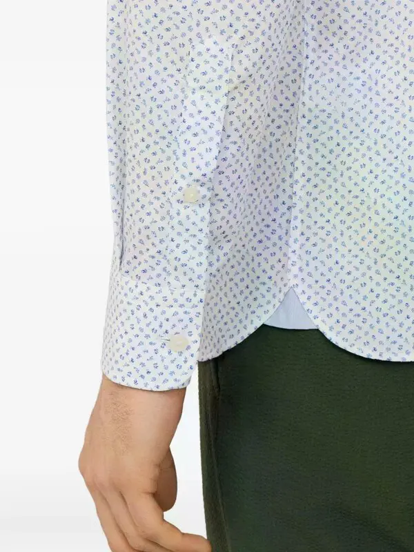 HACKETT LONDON Mini Floral-print Cotton Shirt