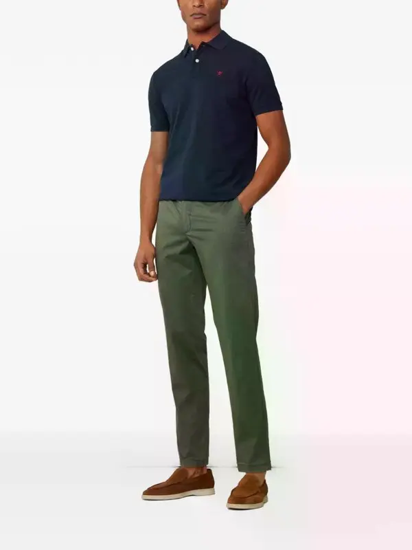 HACKETT LONDON Logo-embroidered Polo Shirt