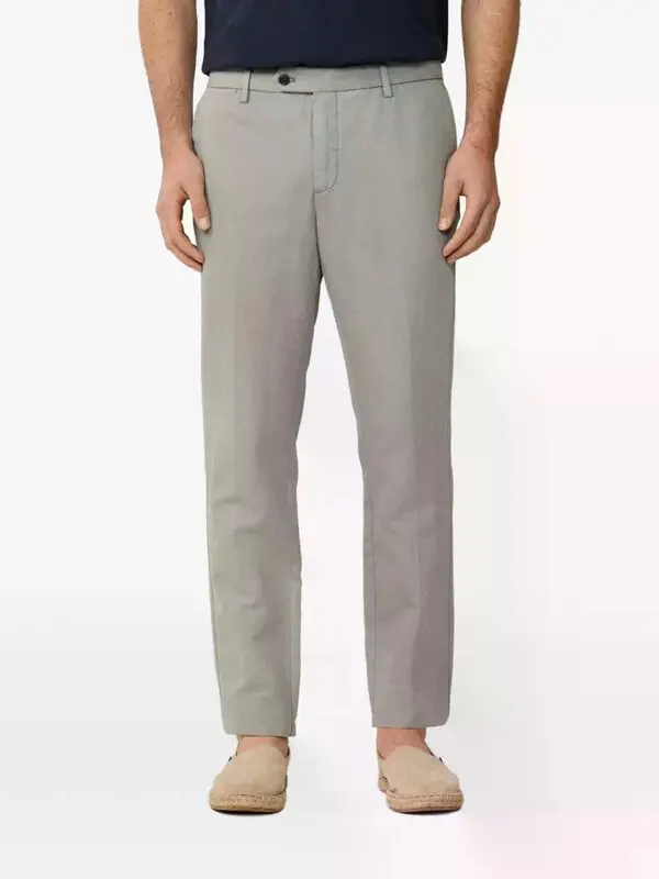 HACKETT LONDON Kensington Slim-fit Linen Chinos
