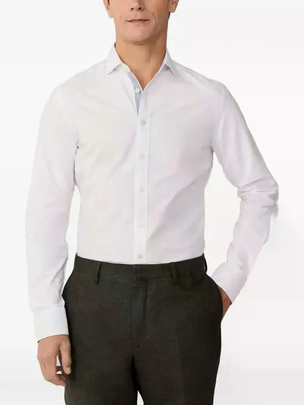HACKETT LONDON Oxford Multi-trim Shirt