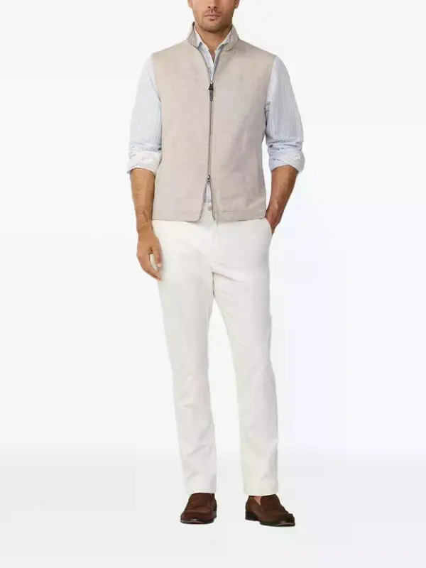 HACKETT LONDON Textured Gilet