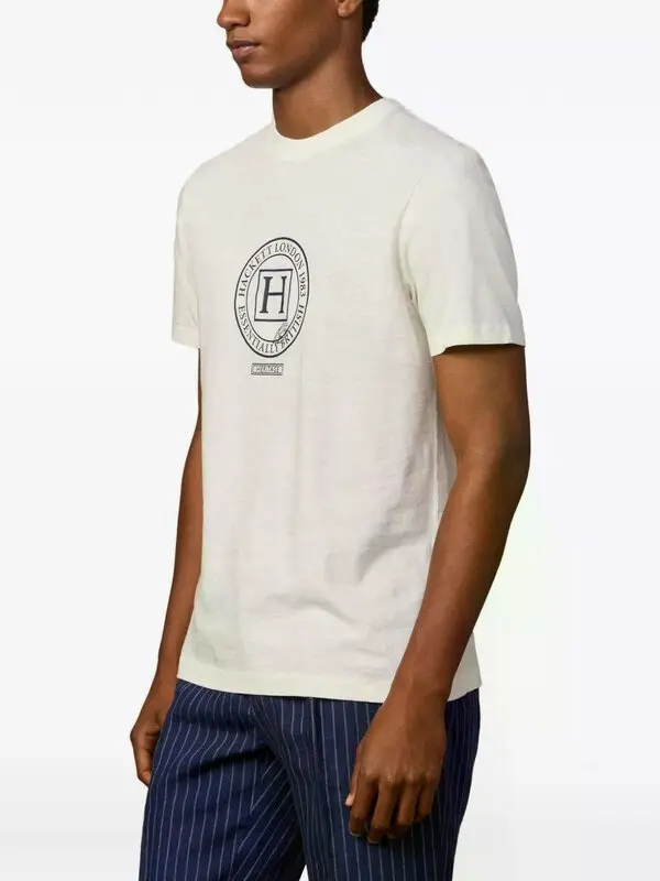 HACKETT LONDON Heritage H Logo-print T-shirt