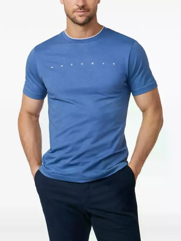 HACKETT LONDON Logo-print Short-sleeve T-shirt