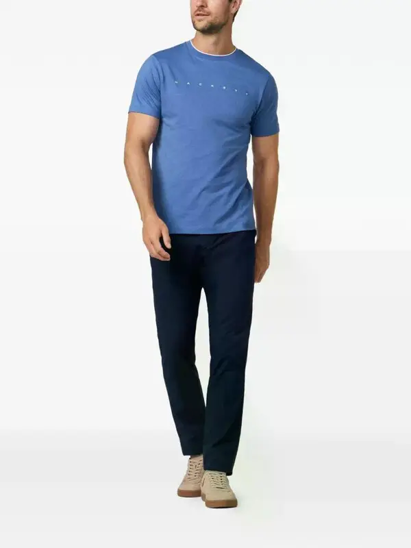 HACKETT LONDON Logo-print Short-sleeve T-shirt