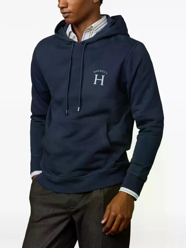HACKETT LONDON Logo-print Hoodie