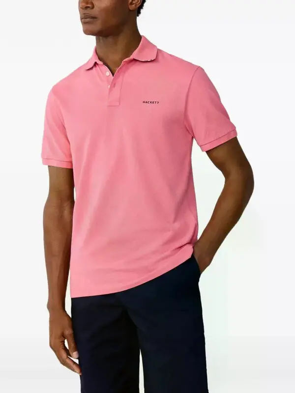 HACKETT LONDON Beach-trim Short-sleeve Polo Shirt
