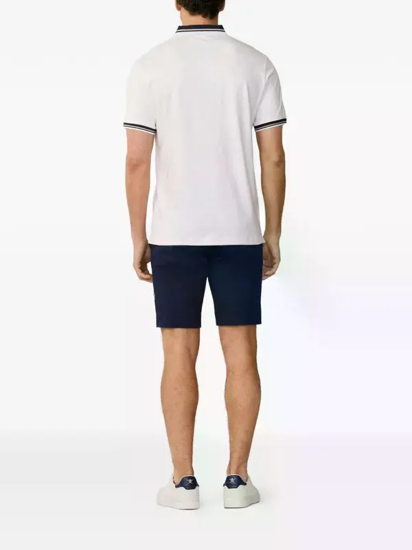 HACKETT LONDON Tipping-detail Polo Shirt