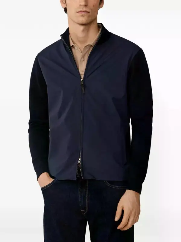 HACKETT LONDON Milano-stitch Hybrid Jacket