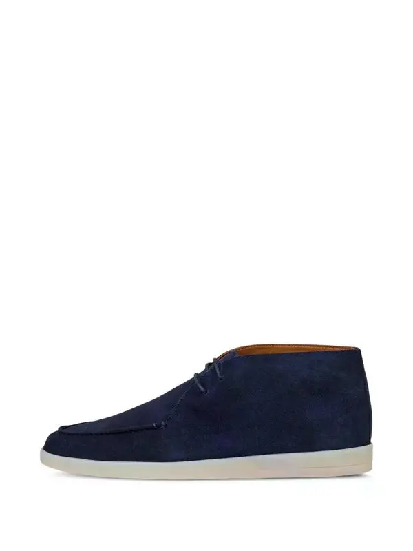 HACKETT LONDON Martins Suede Boat Shoes