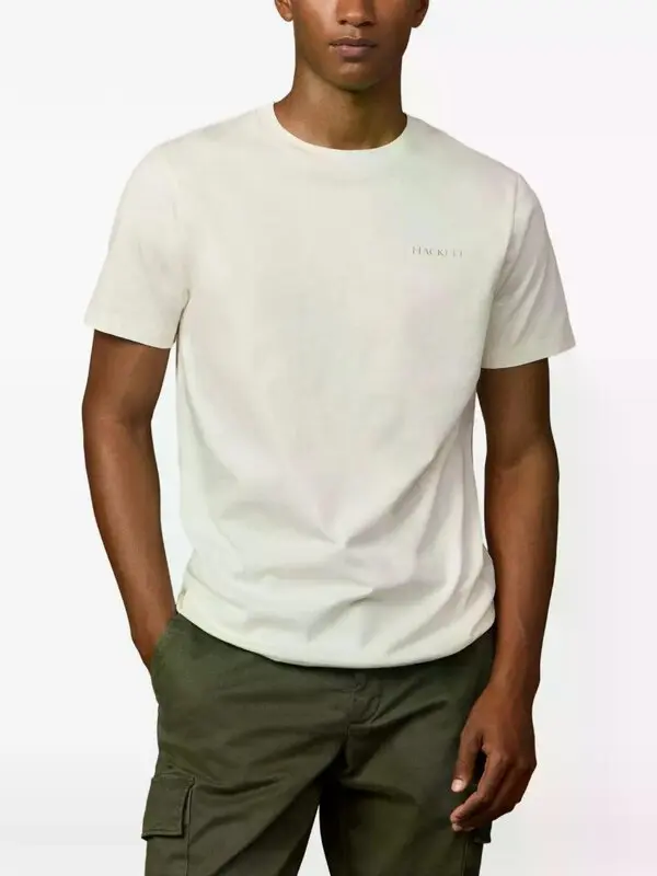 HACKETT LONDON Logo-print Cotton-jersey T-shirt
