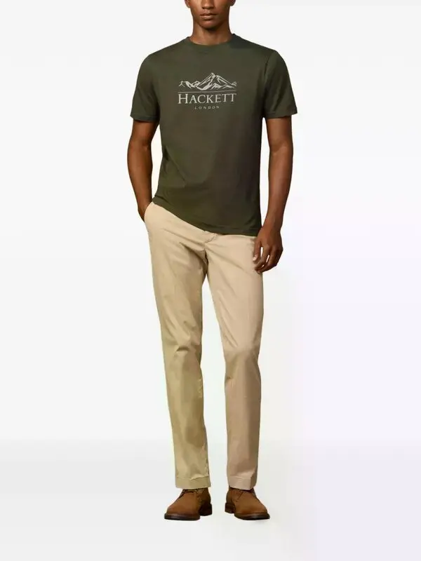 HACKETT LONDON Heritage Peaks Graphic-print T-shirt