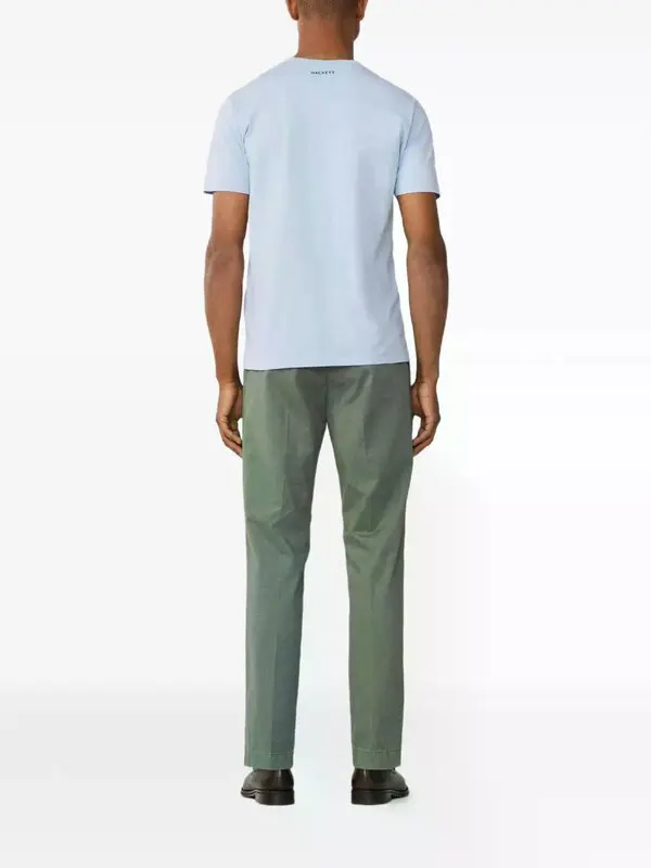 HACKETT LONDON Logo-embroidered T-shirt