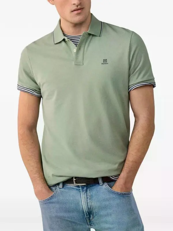 HACKETT LONDON Heritage H Tipped Polo Shirt