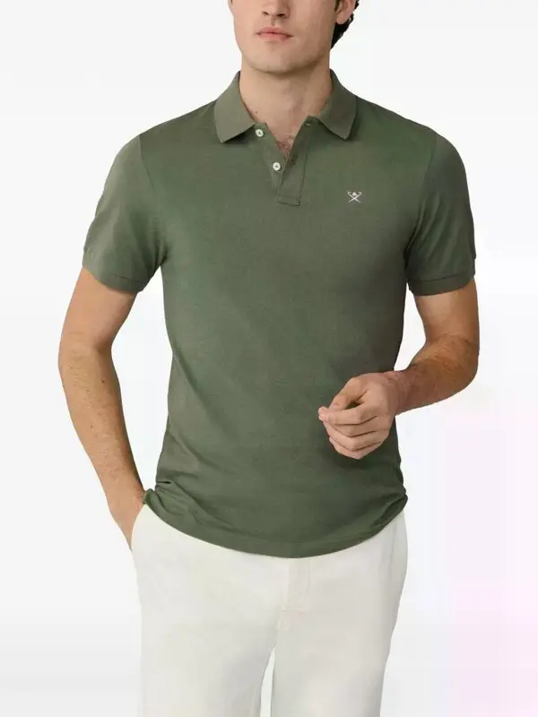 HACKETT LONDON Logo-embroidered Polo Shirt