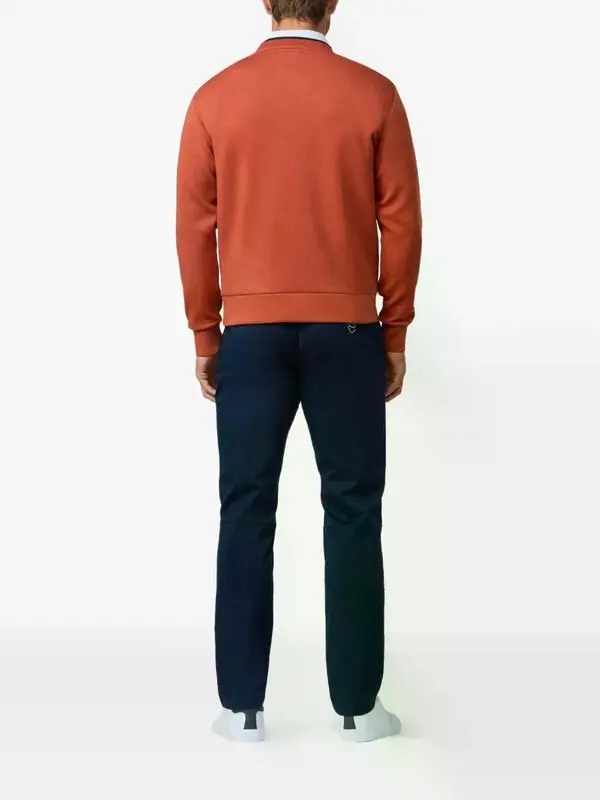 HACKETT LONDON Logo-print Crew-neck Sweater