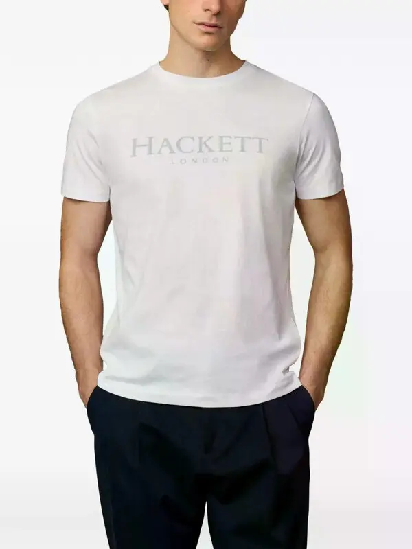 HACKETT LONDON Logo-print Jersey T-shirt