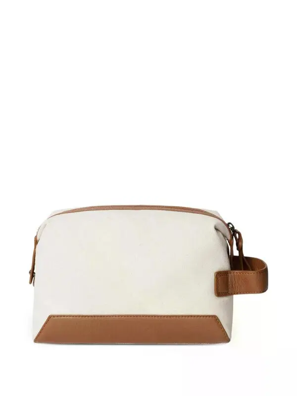 HACKETT LONDON Wells Canvas Wash Bag