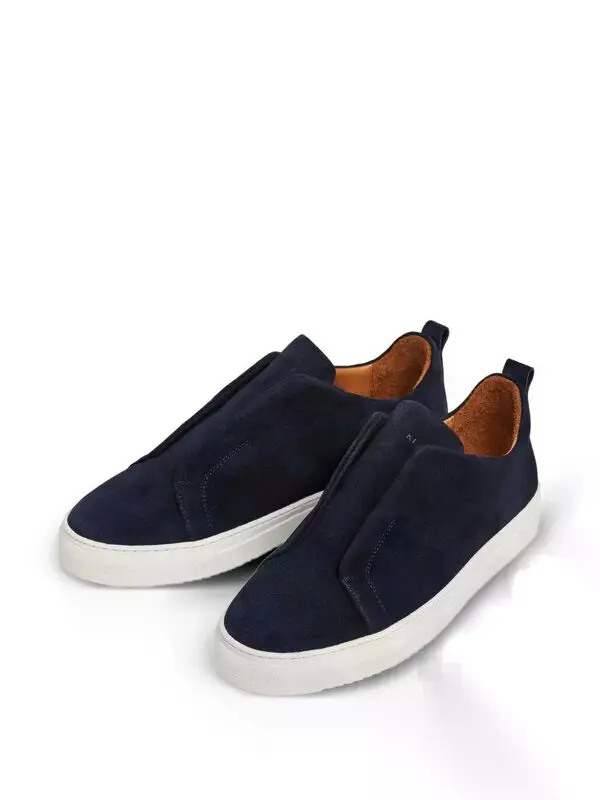 HACKETT LONDON Vision Suede Slip-on Sneakers