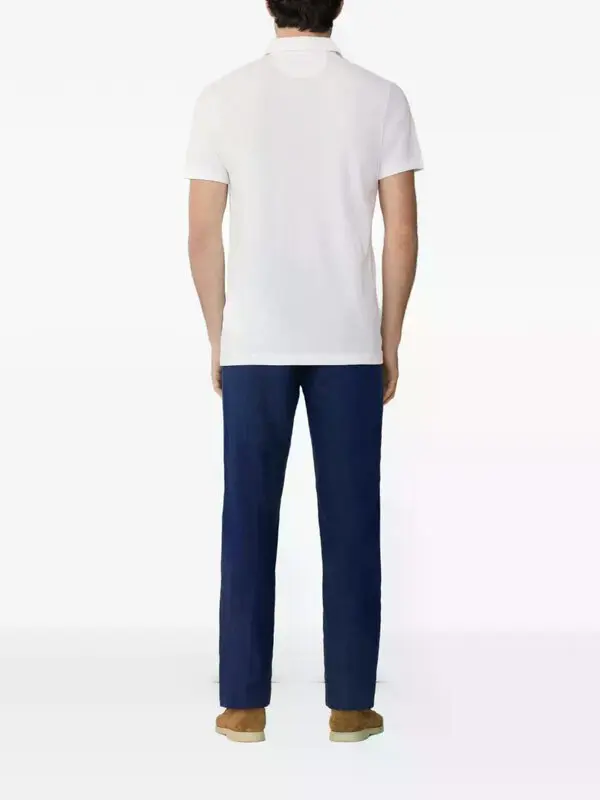 HACKETT LONDON Garment-dyed Pique-knit Polo Shirt