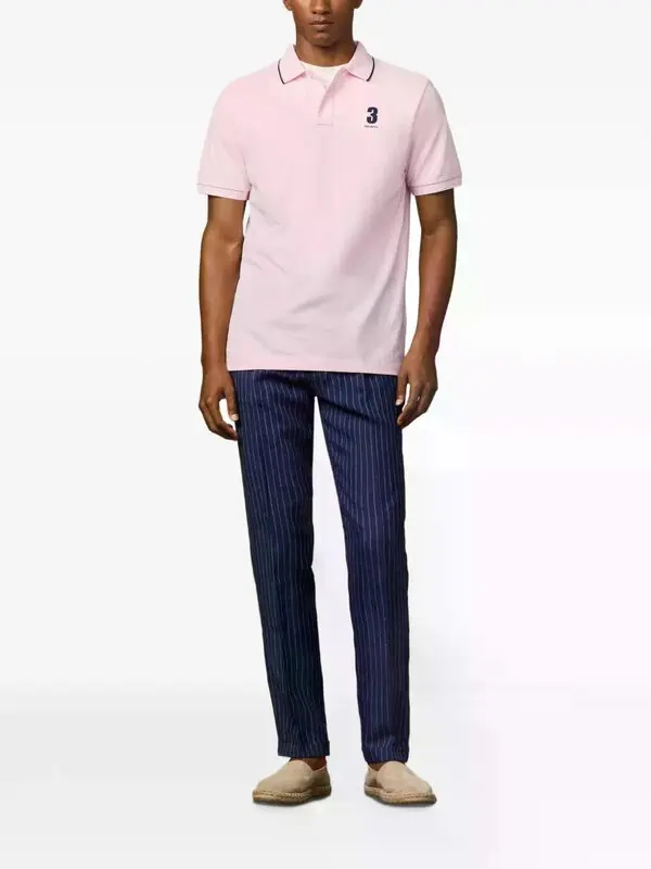 HACKETT LONDON Heritage Tipped-trim Polo Shirt